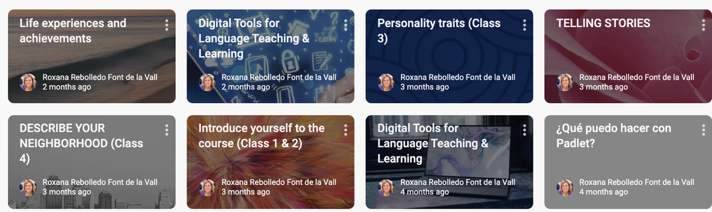 Padlet activities for EFL learning