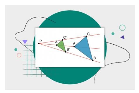 8.2 GeoGebra Illustrative Mathematics - Dilations, Similarity, and ...