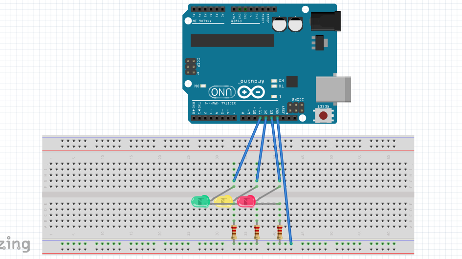 Programar un semáforo peatones "friendly" con Arduino UNO
