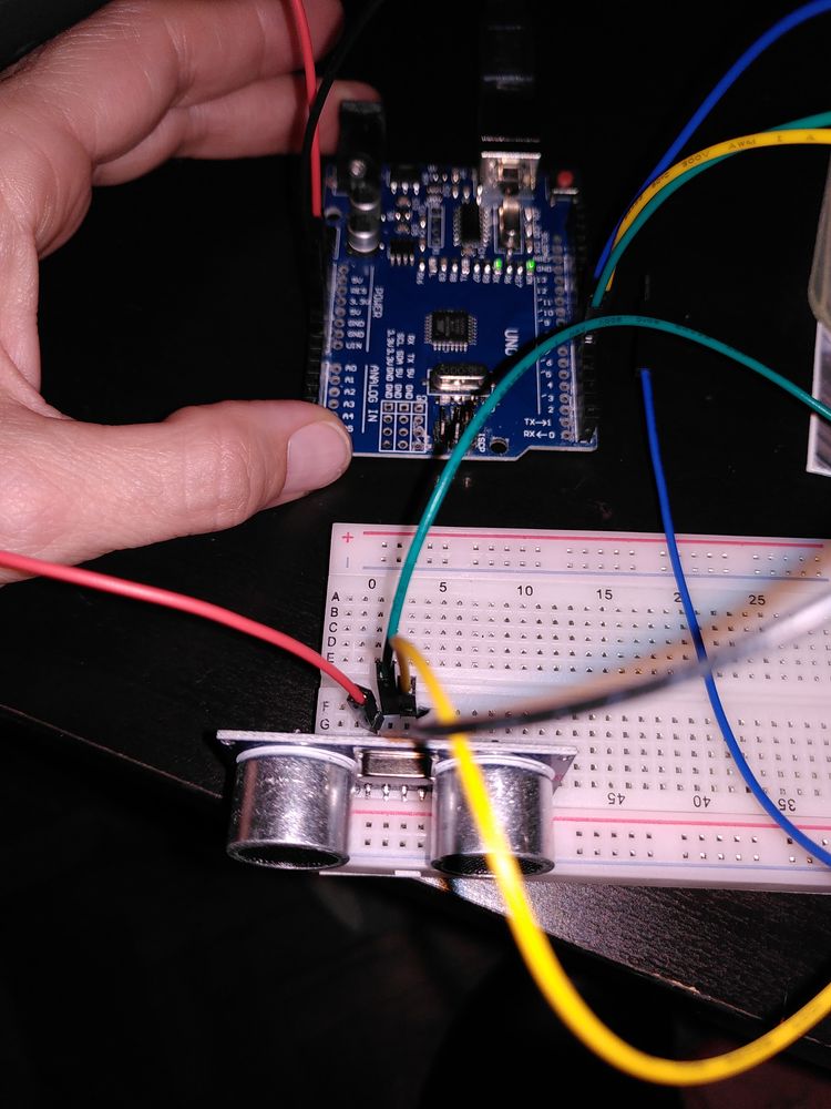 Medidor de distancias con Arduino UNO