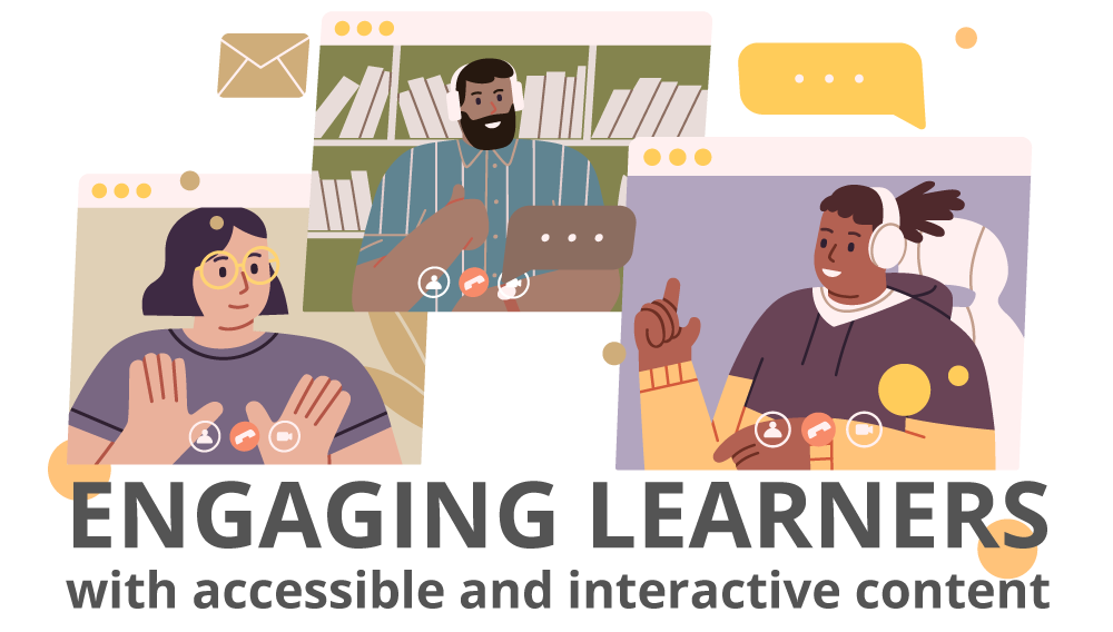 Engaging learners with accessible and interactive content in a Moodle Book