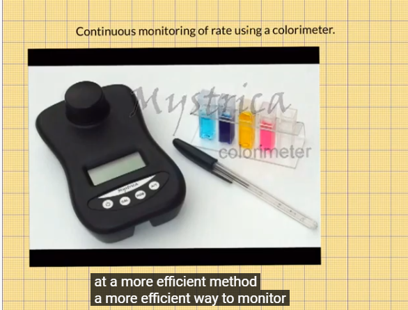Experiment to determine rate equation between iodine and propanones