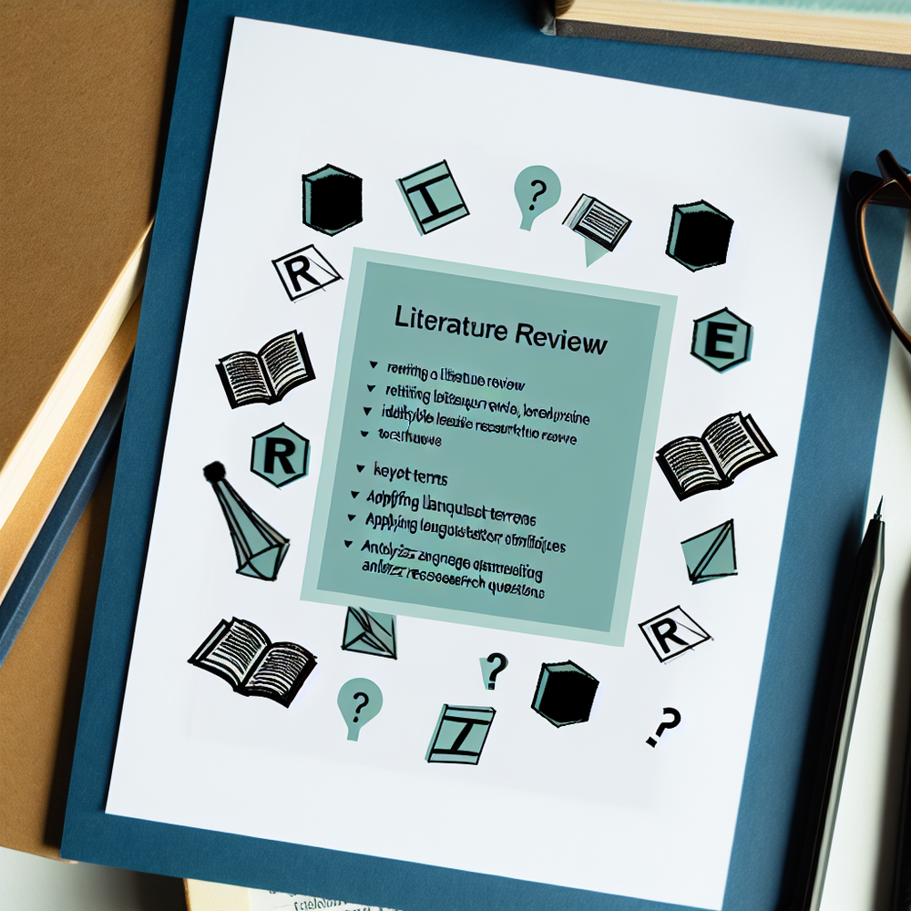 Moodle Planner: Literature Review Template