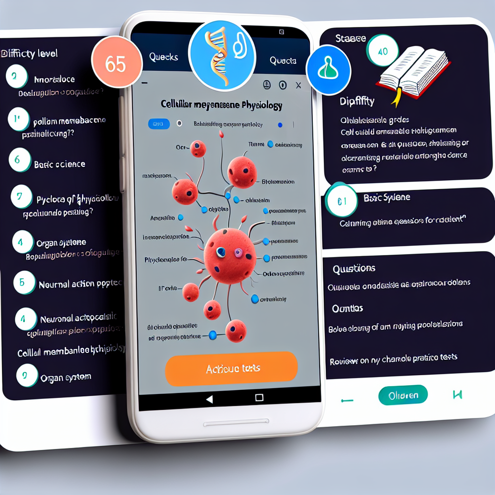 Medical Physiology Q&A for USMLE Step 1