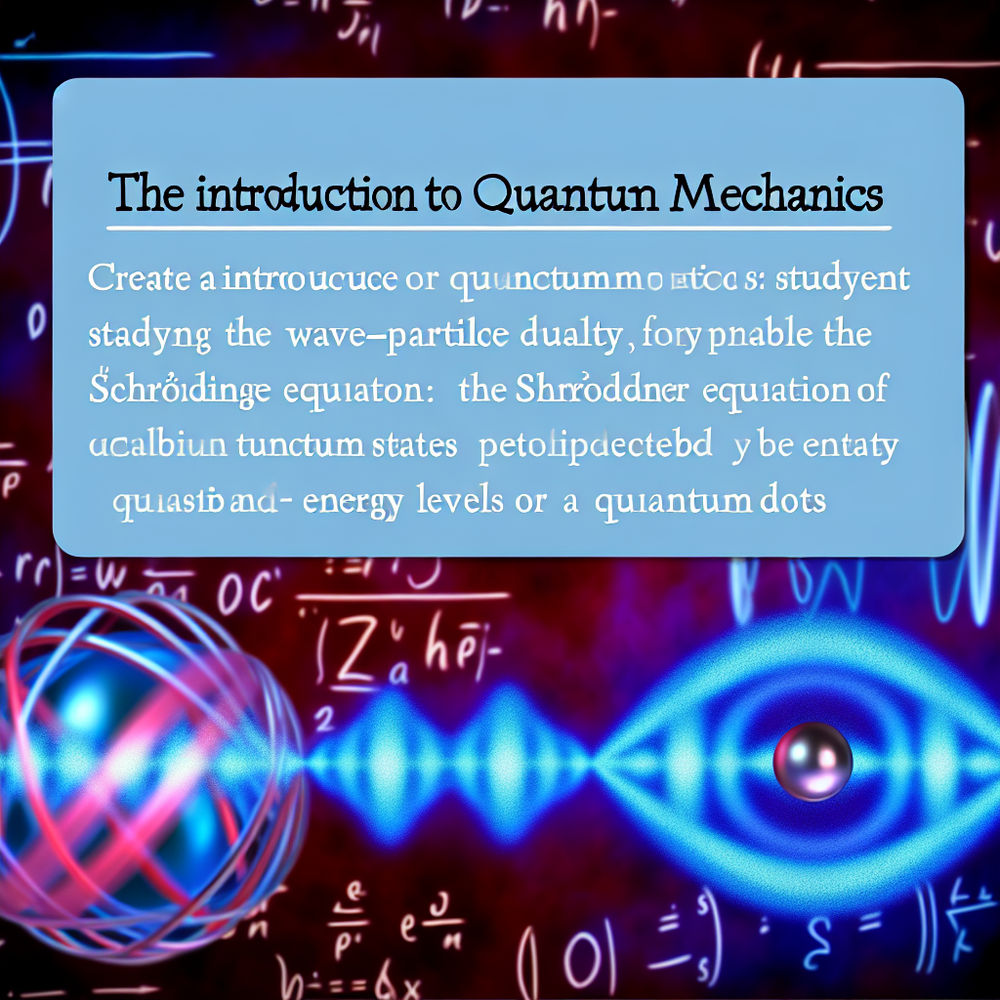 Introduction to Quantum Mechanics Prof Ganesh Ramakrishna