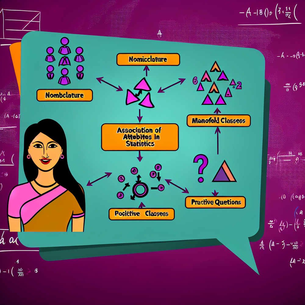 Association of Attributes in Statistics
