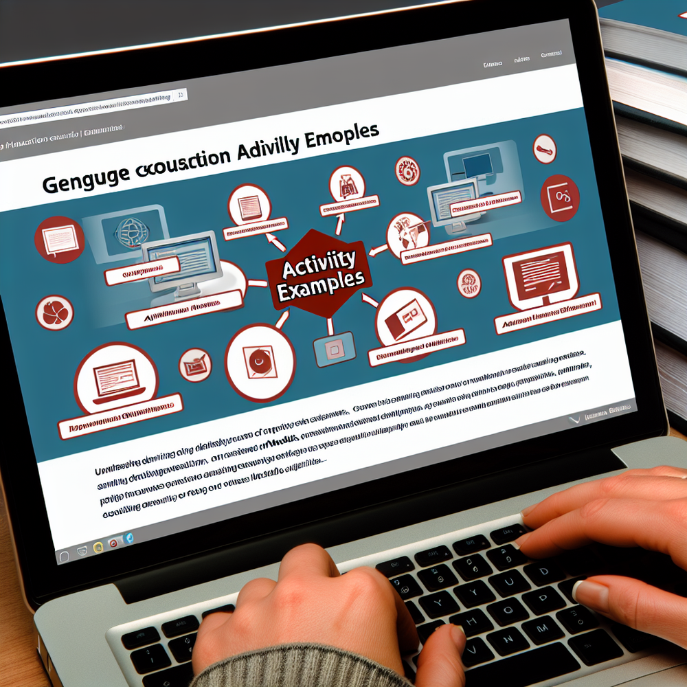 Moodle Activity Examples 4.5+